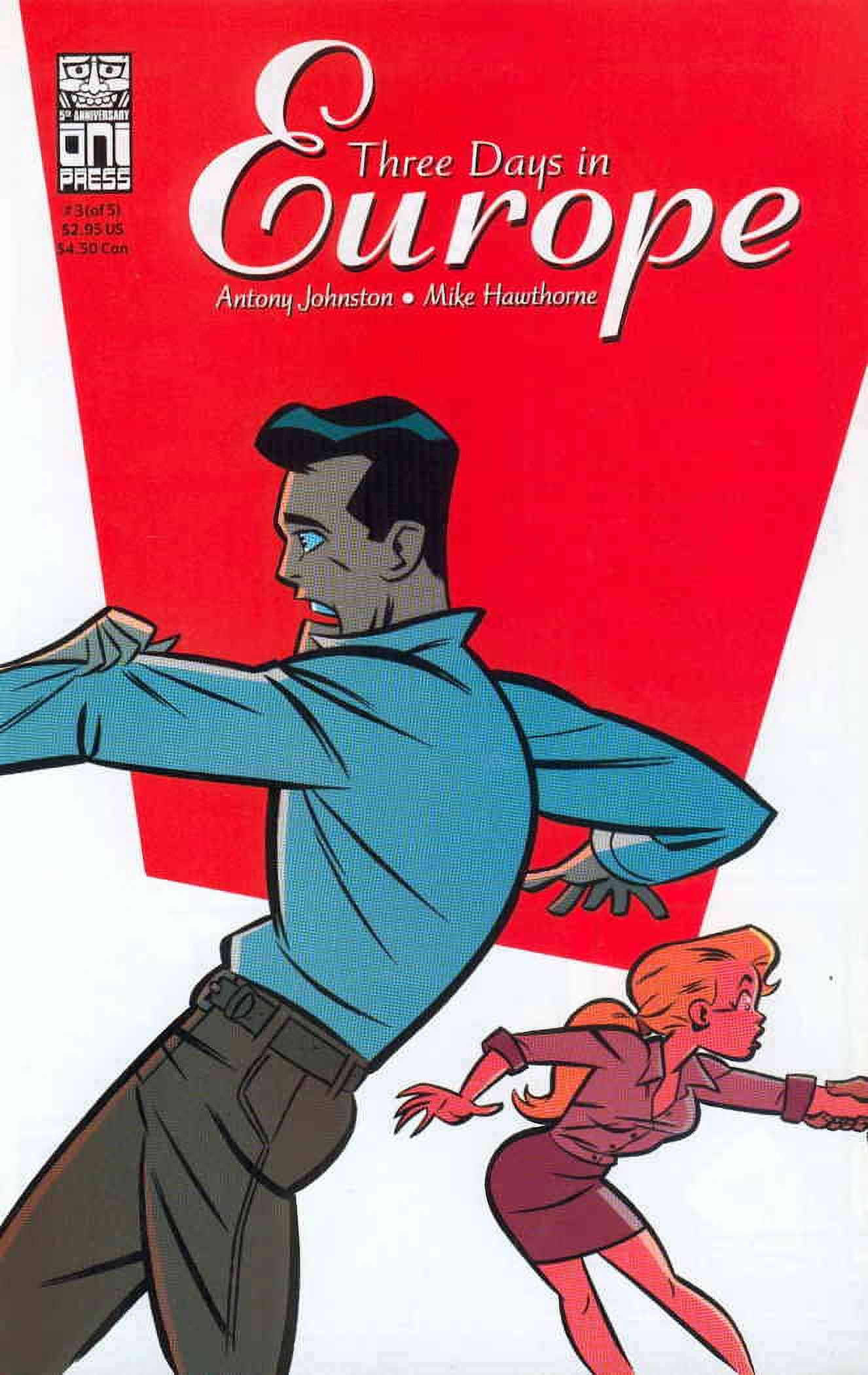Three Days in Europe #3 VF ; Oni Comic Book - Walmart.com