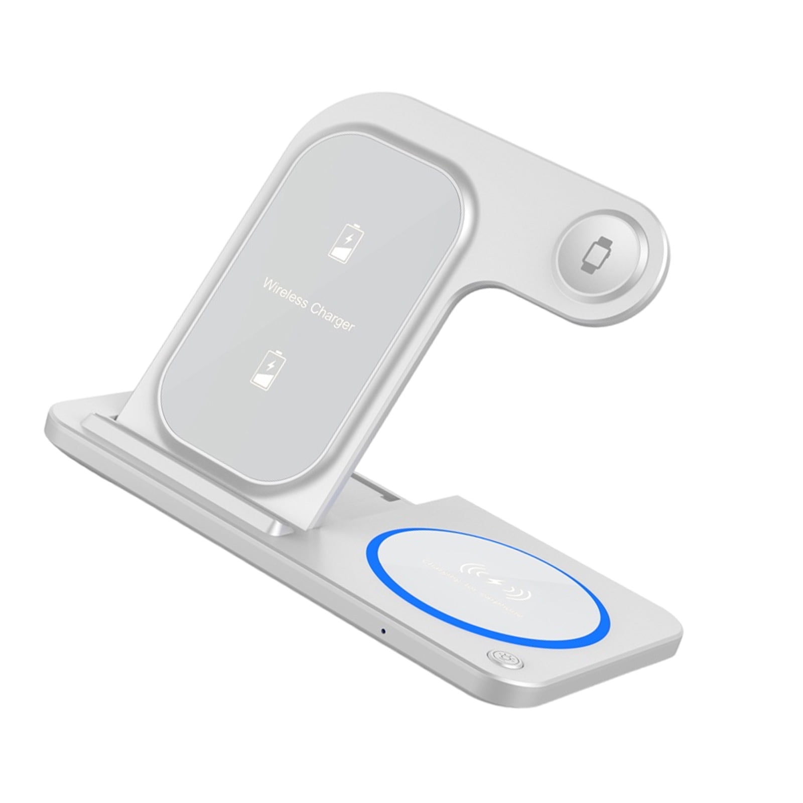Three Device Fast Charges Aluminum Stand Simultaneous Power Upgrades ...