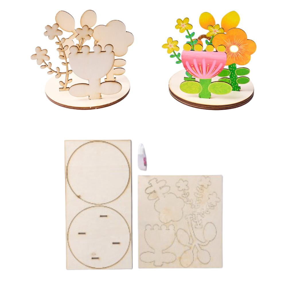 Three-Dimensional Graffiti Flower Craft Kit, Environmentally Friendly ...