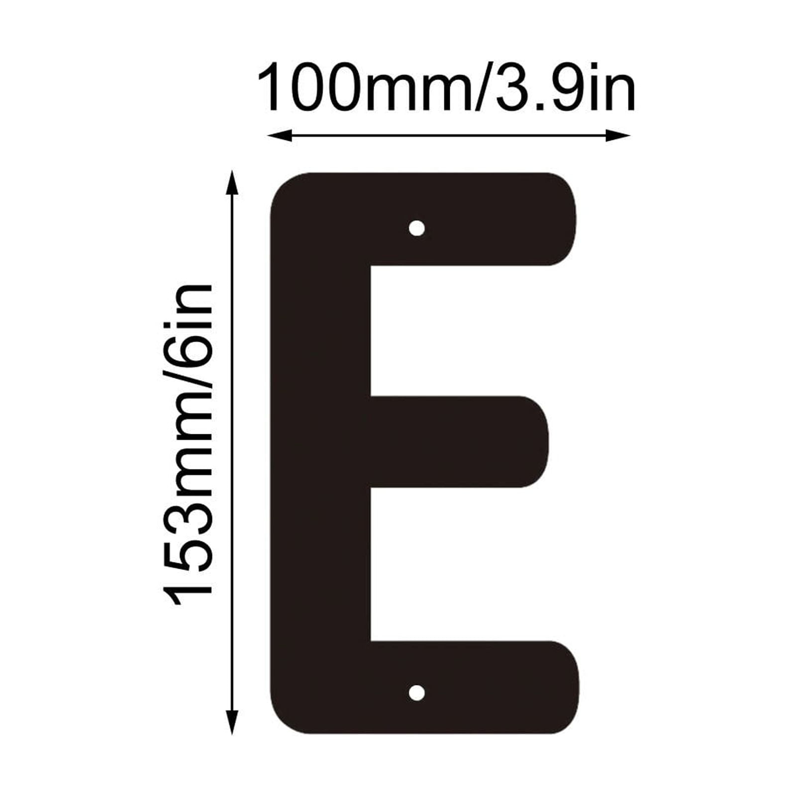 Three-Dimensional Iron House Number, Modern Aluminum House Sign ...