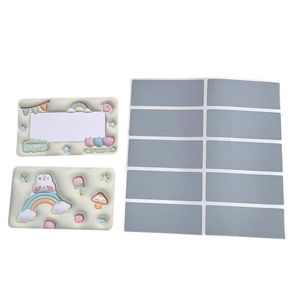 Three-Dimensional Pattern - Rainbow Bunny Homemade Scratch Card ...