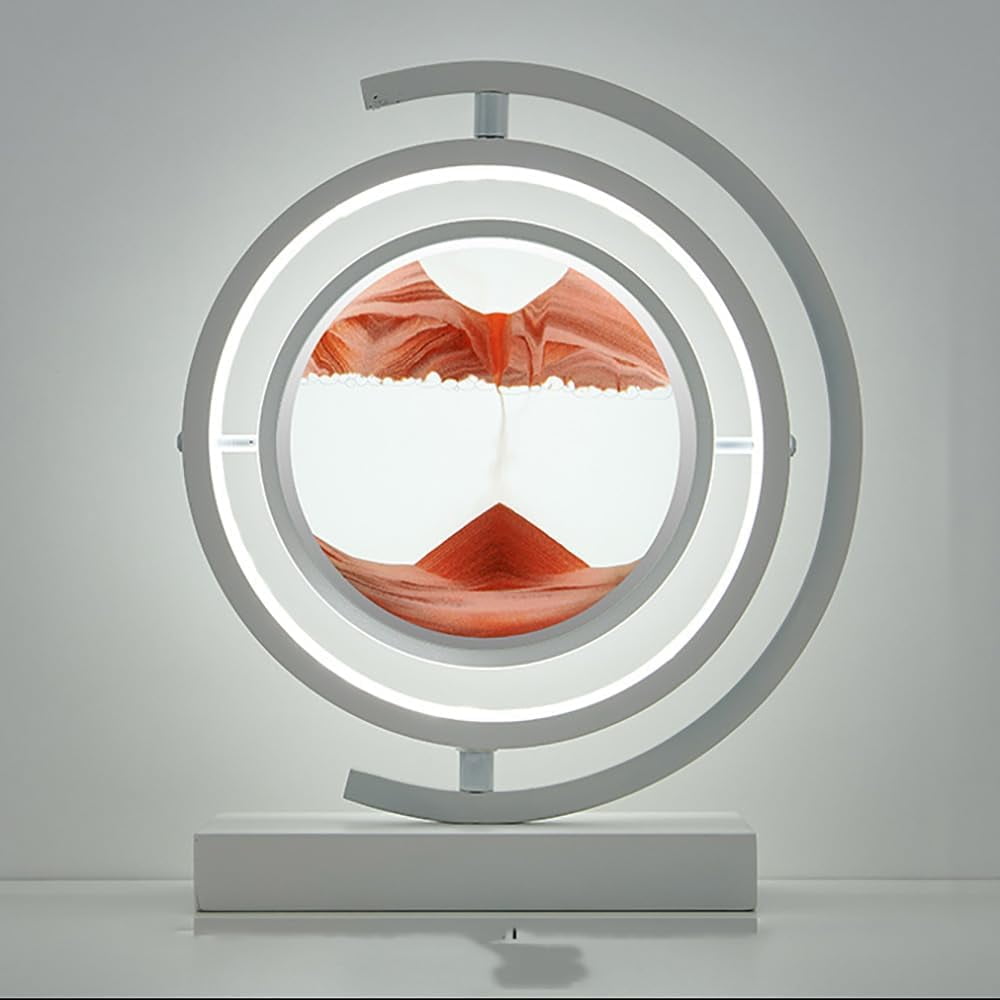 Three-Dimensional Sand Painting Table Lamp,Moving Sand Art Lamp ...