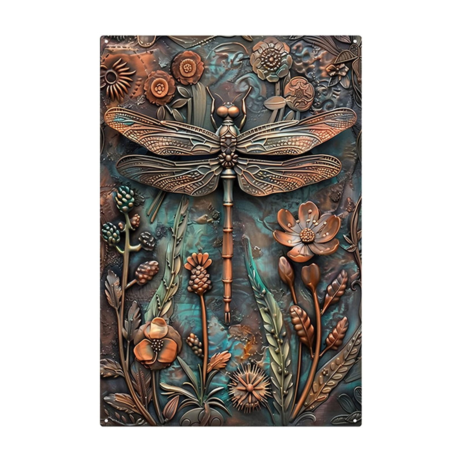 Three Dimensional Simulation Metal Sheet Art Waterproof and Sunburn ...