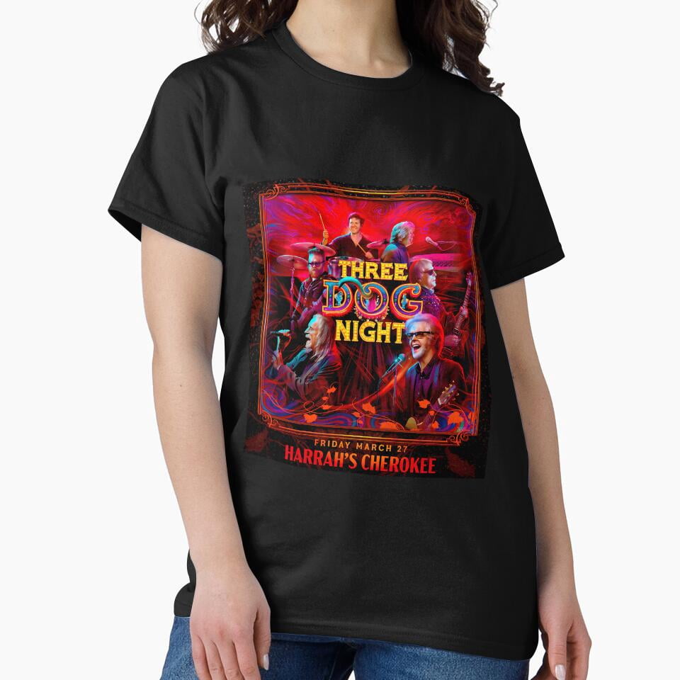 Three Dog Night Band Tour Classic Concert Apparel T-Shirt - Walmart.com