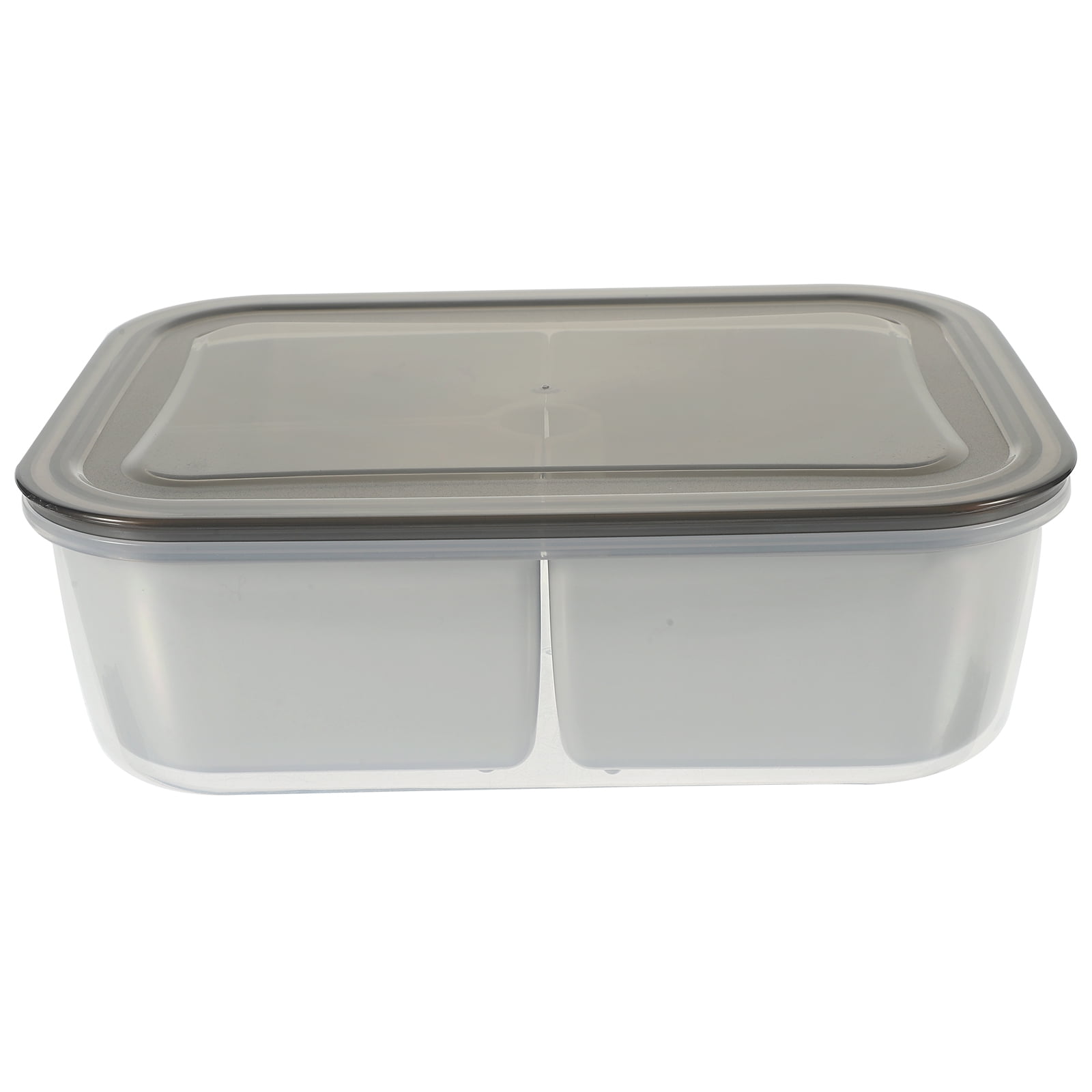 Three Drain Compartments Sealing Storage Holder Refrigerator Container ...
