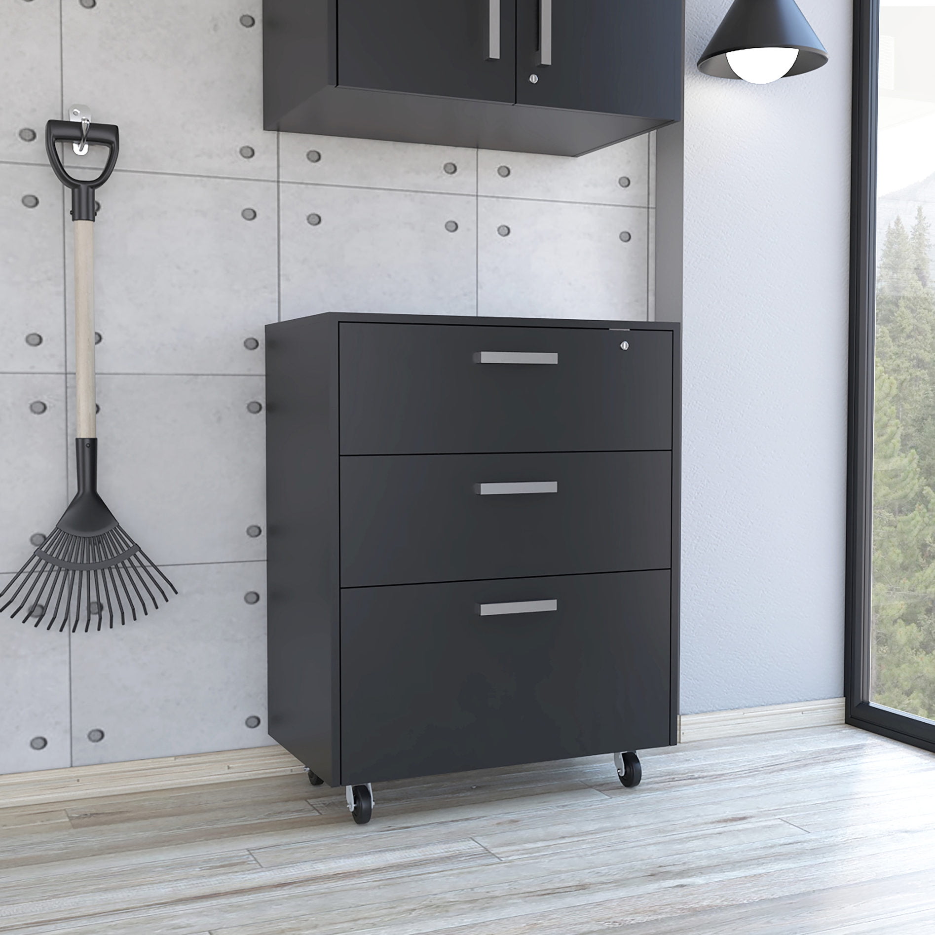Three - Drawer Storage Cabinet | Keep Office Tidy in Minimal Space ...
