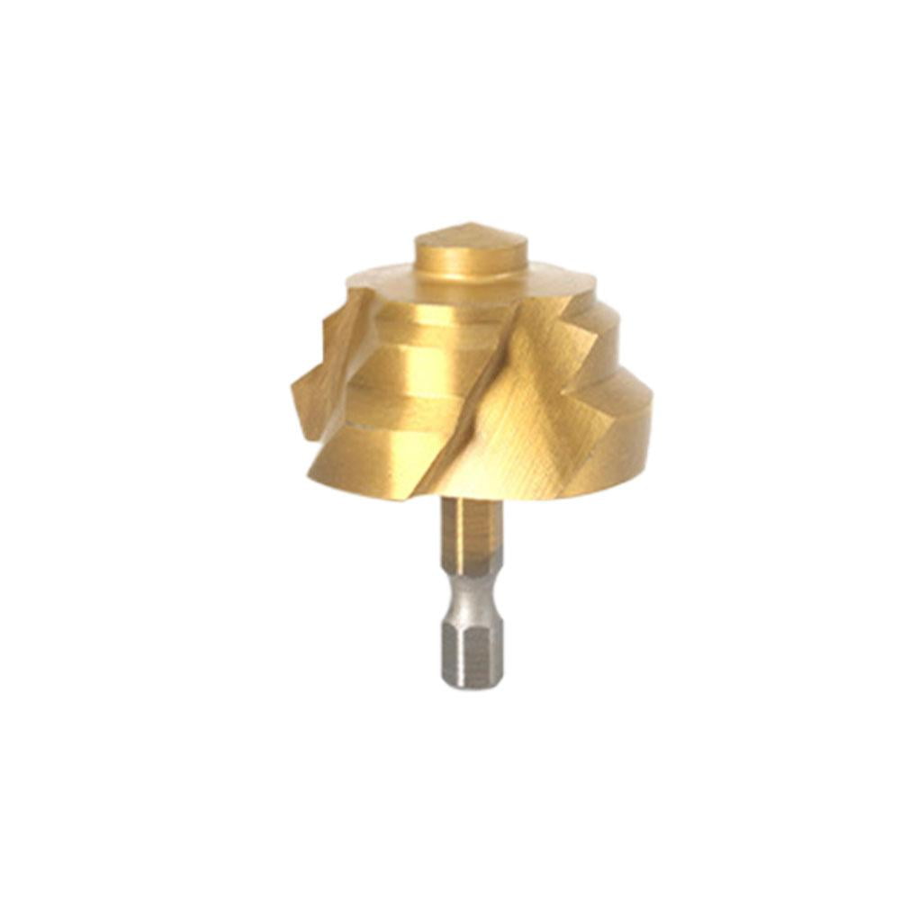 Three Edge Drill Bit Set with Hexagonal Handle for Rotary Drilling ...