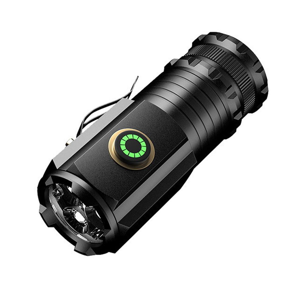 Super Bright USB Rechargeable LED Torch Flashlight Tactical AU ...