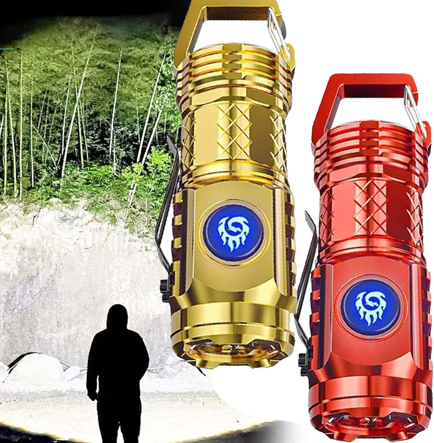 Three-Eyed Monster Mini Flash Super Power Flashlight,3 Eyed Monster ...