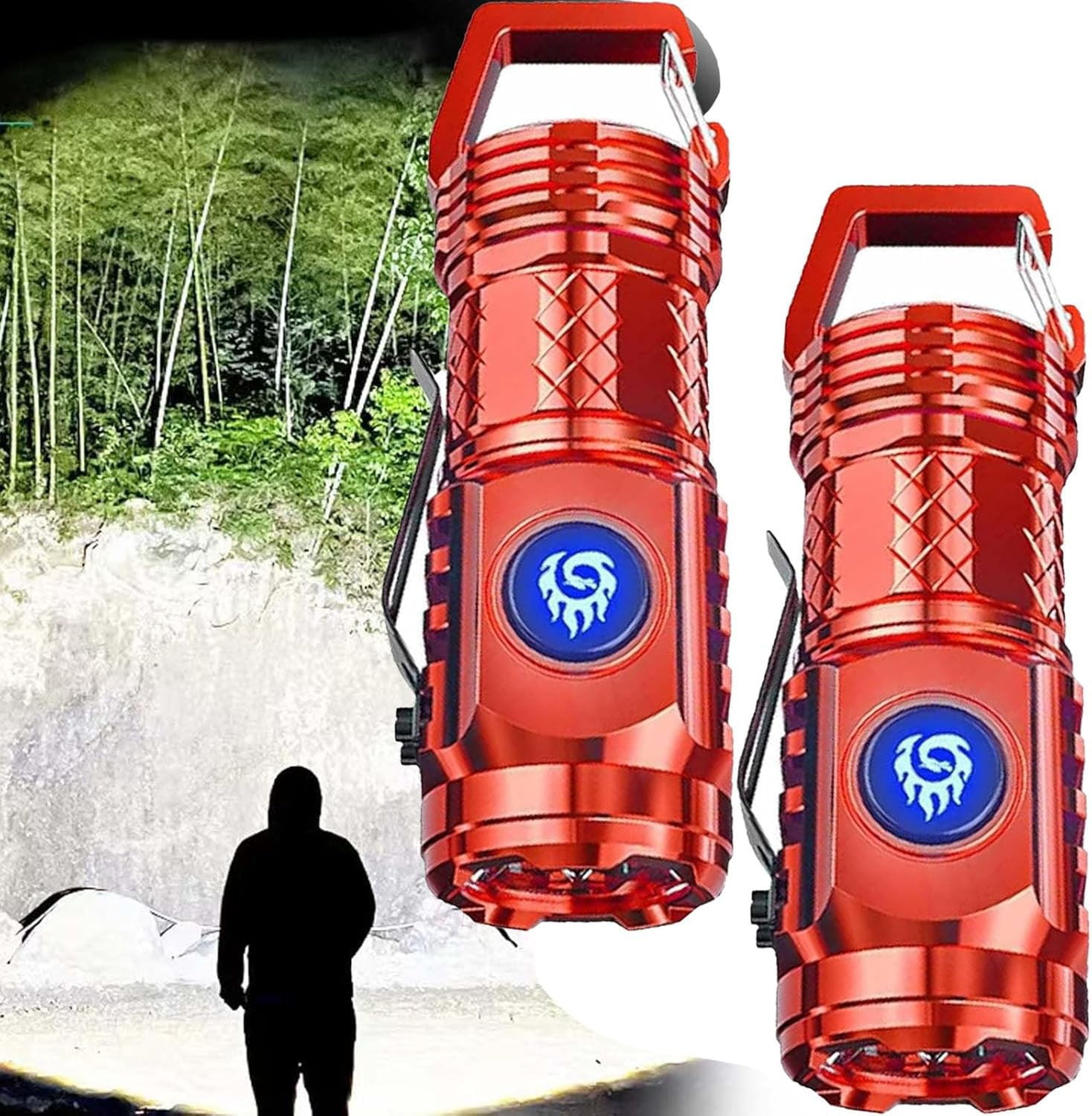 Three-Eyed Monster Mini Flash Super Power Flashlight,3 Eyed Monster ...