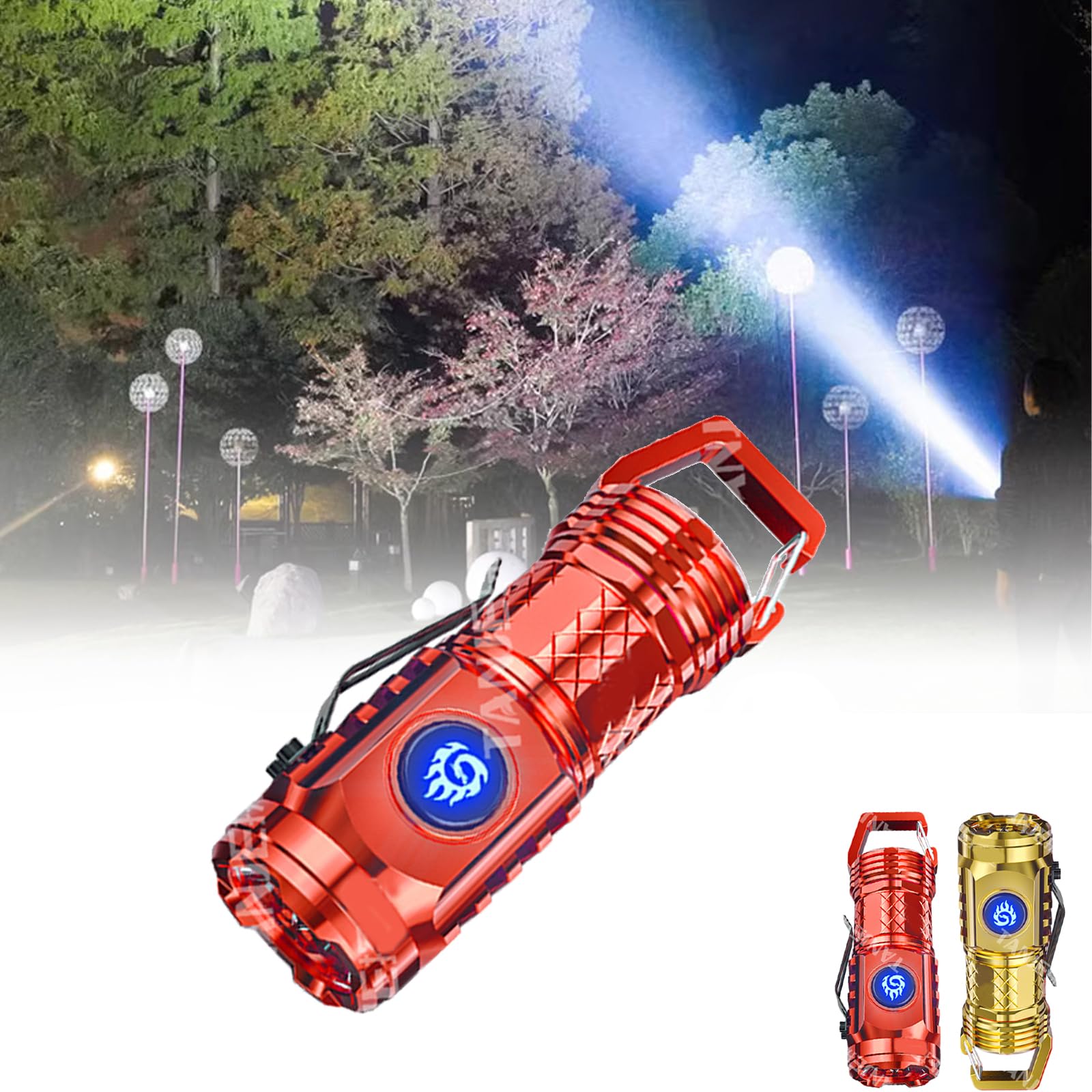 Three-Eyed Monster Mini Flash Super Power Flashlight, German Three Eyed ...
