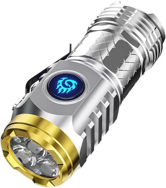 Three-Eyed Monster Mini Flashlight, Mini Flash Super Power Flashlight ...