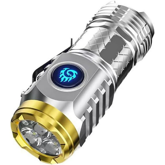 Three-Eyed Monster Mini Flashlight, Mini Flash Super Power Flashlight ...