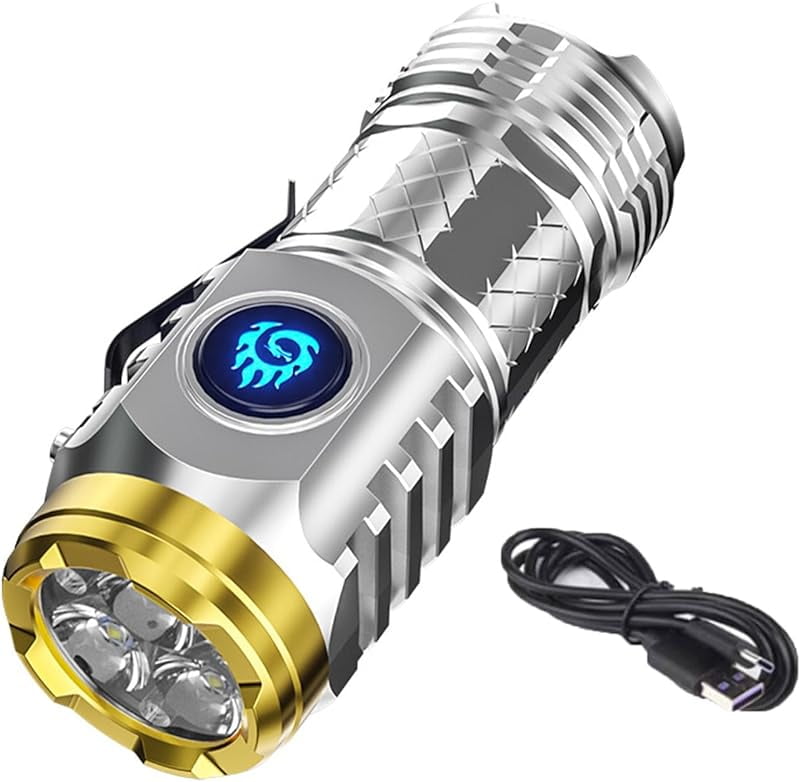 Three-Eyed Monster Mini Flashlight,Waterproof Handheld Spotlight ...