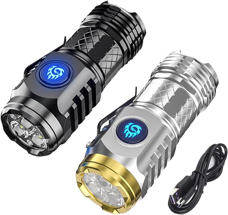 Three-Eyed Monster Mini Flashlight,Waterproof Handheld Spotlight ...