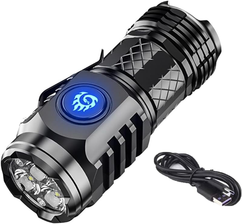 Three-Eyed Monster Mini Flashlight,Waterproof Handheld Spotlight ...
