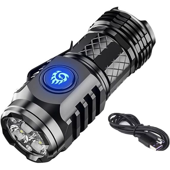 Three-Eyed Monster Mini Flashlight,Waterproof Handheld Spotlight ...