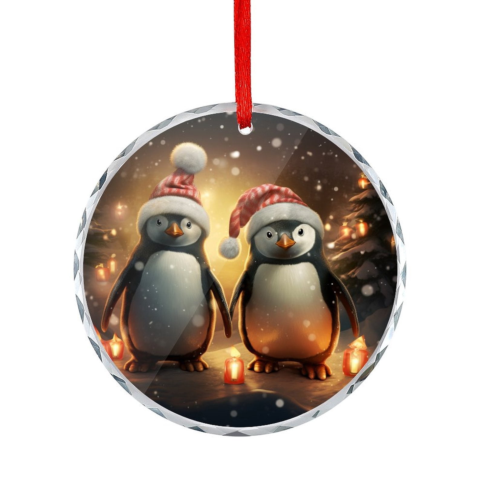 Three Festive Christmas Penguins Ornament Gift Exchange Present Ideas ...