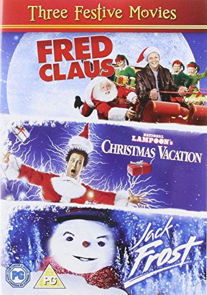 Pre-Owned Three Festive Movies Fred Claus - Walmart.com