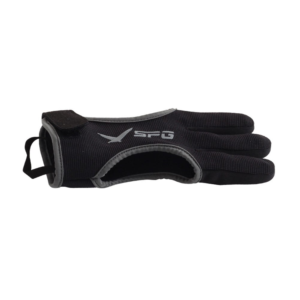 Three Finger Archery Finger Guard Leather Finger Tabs Gloves for ...