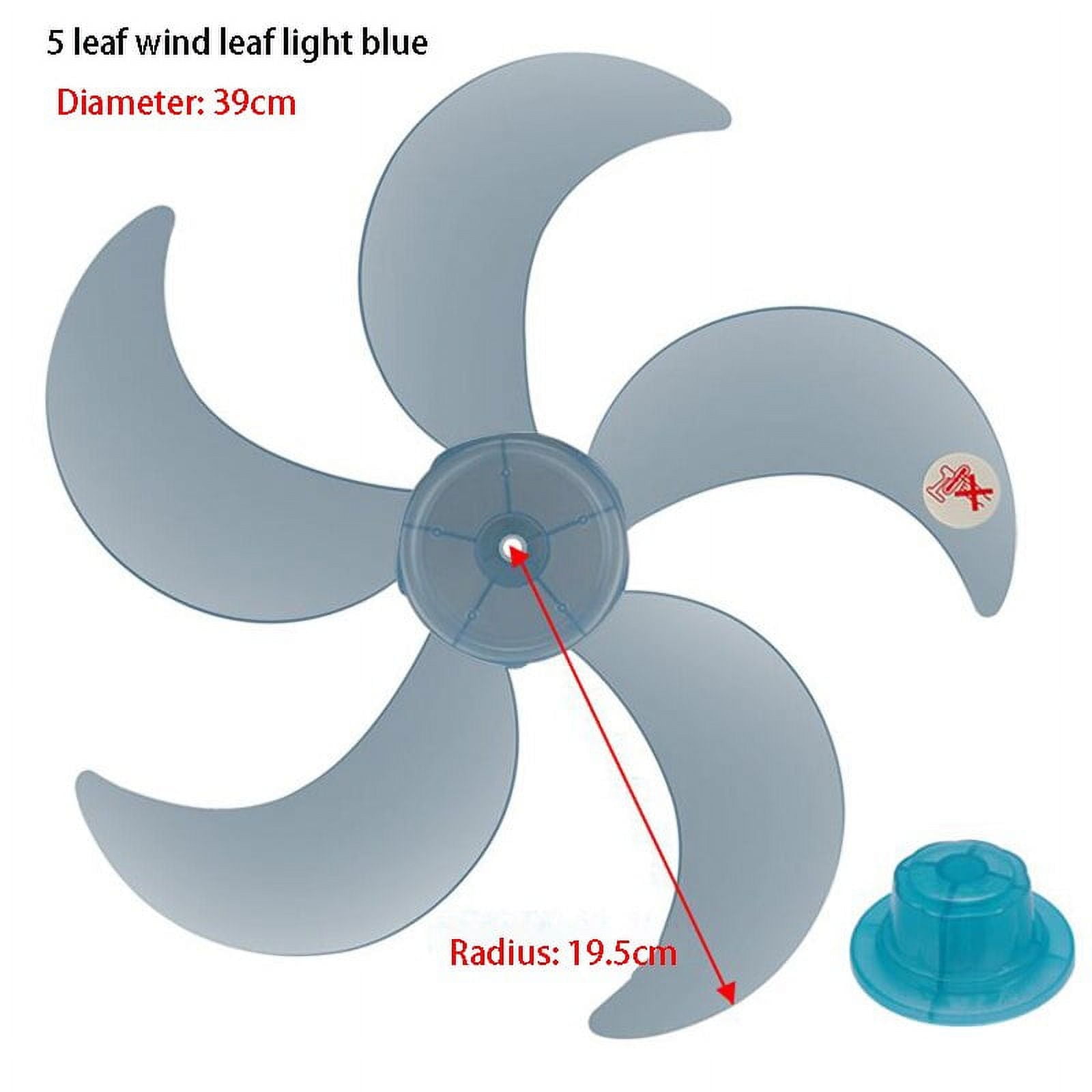 Three/Five Leaves Household Fan Blade with Nut Cover Fan Blades for ...