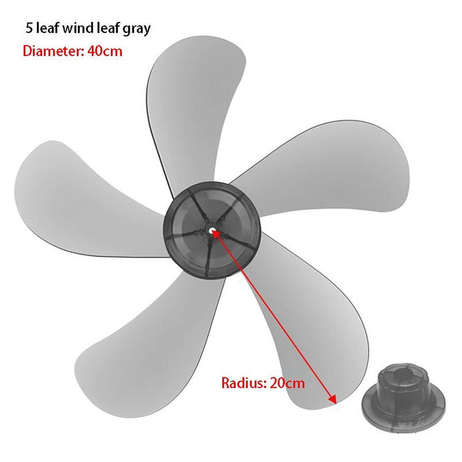 Three/Five Leaves Household Fan Blade with Nut Cover Fan Blades for ...