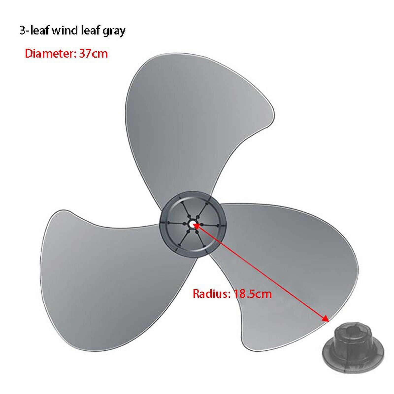 Three/Five Leaves Household Fan Blade with Nut Cover Fan Blades for ...
