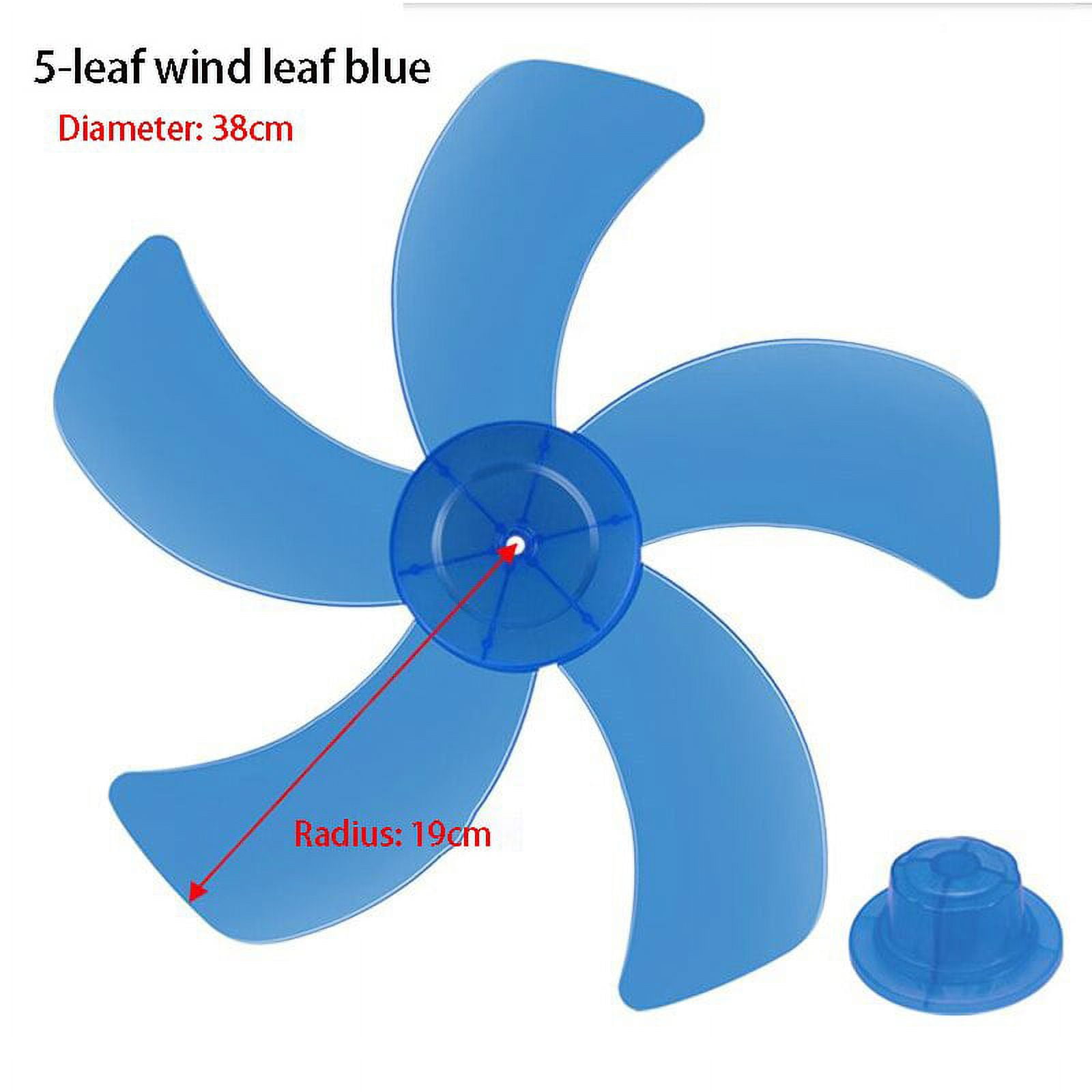 Three/Five Leaves Household Fan Blade with Nut Cover Fan Blades for ...