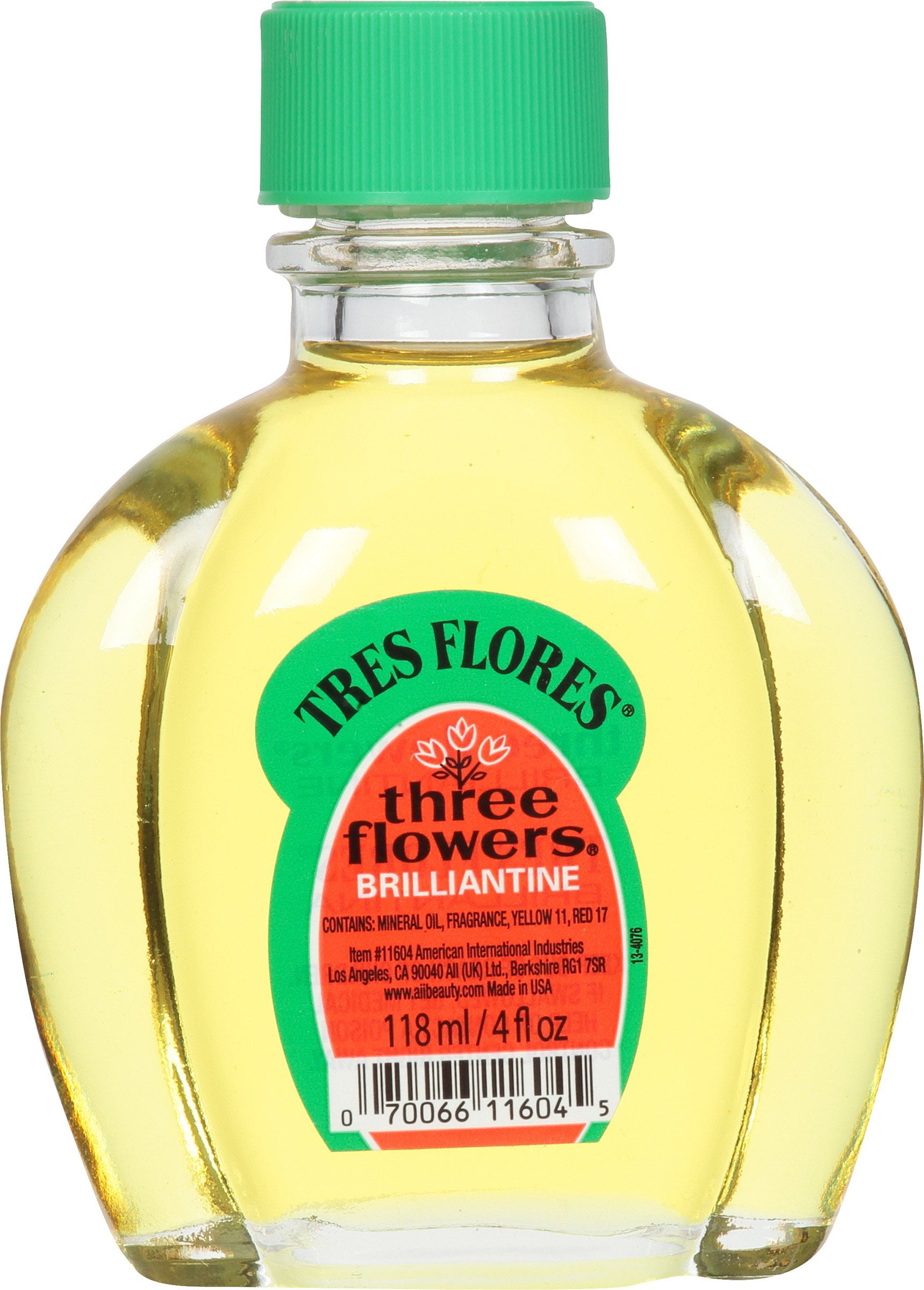 Three Flowers Brilliantine Strength Treatment, Men's Styling Liquid ...