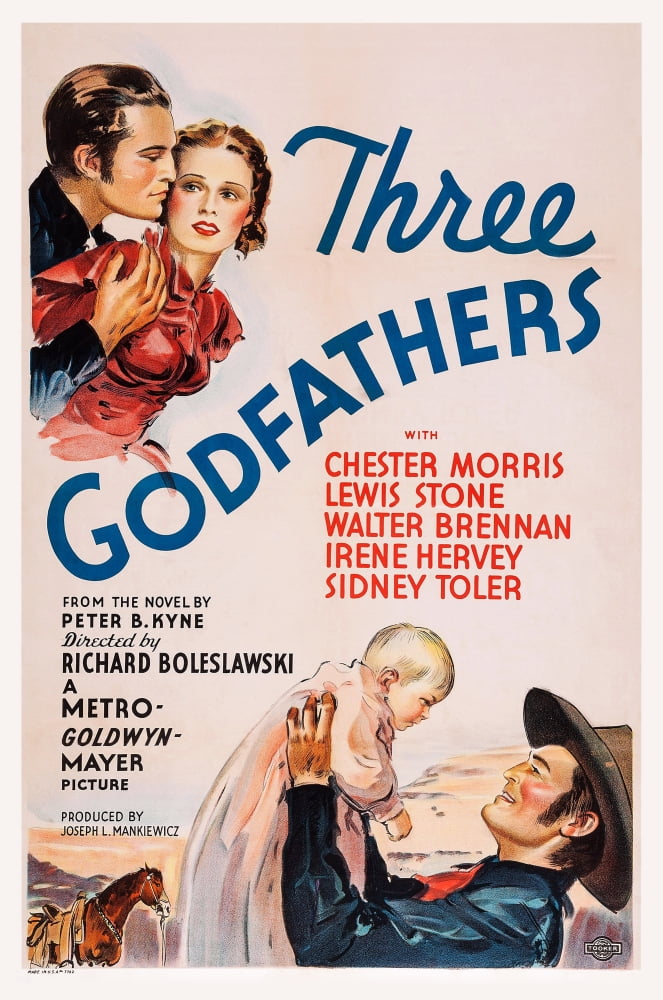 Three Godfathers Top L-R: Chester Morris Irene Hervey Bottom: Chester ...