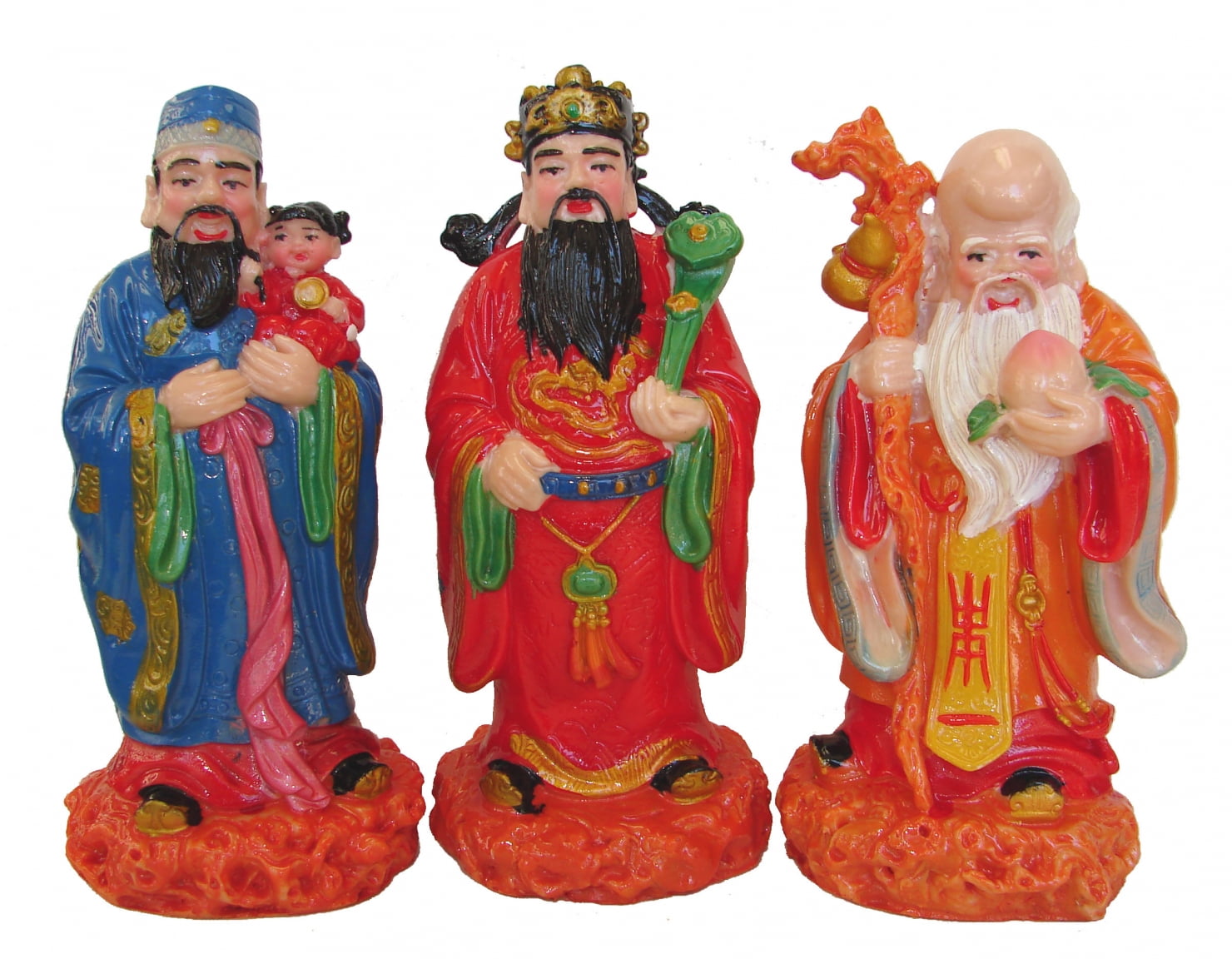 Three Gods - Fuk Luk Sau - Walmart.com