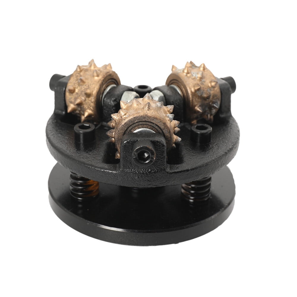 Three-Head Grinding Disc Concrete Wall Roller Plate Chiseling Hammer ...