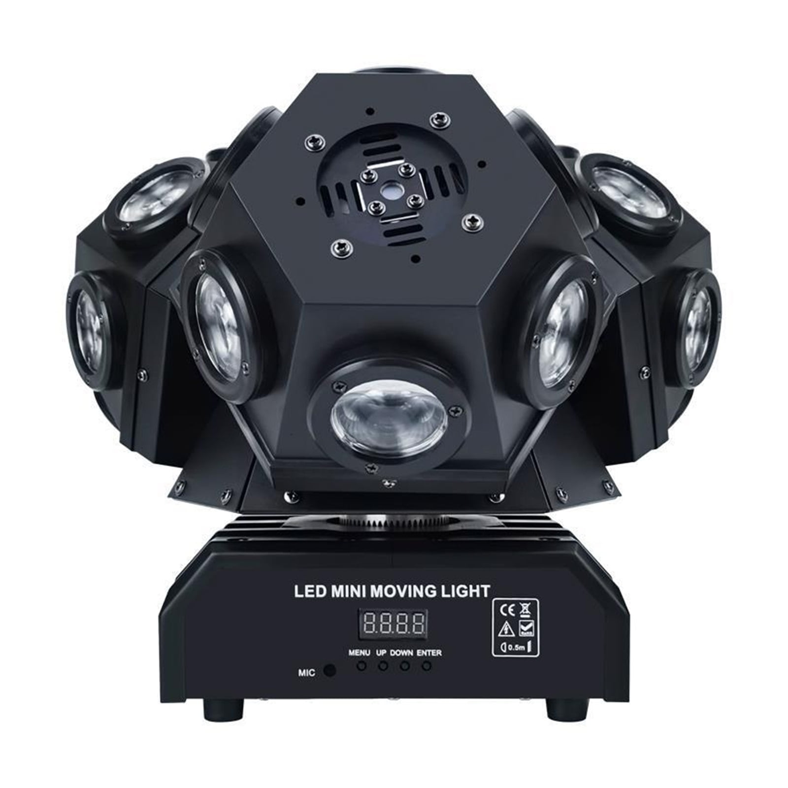 Three Head Rotating Moving Head Light 18*10W KTV Dance Hall Bar Stage Disco 3 Arm Rolling ...