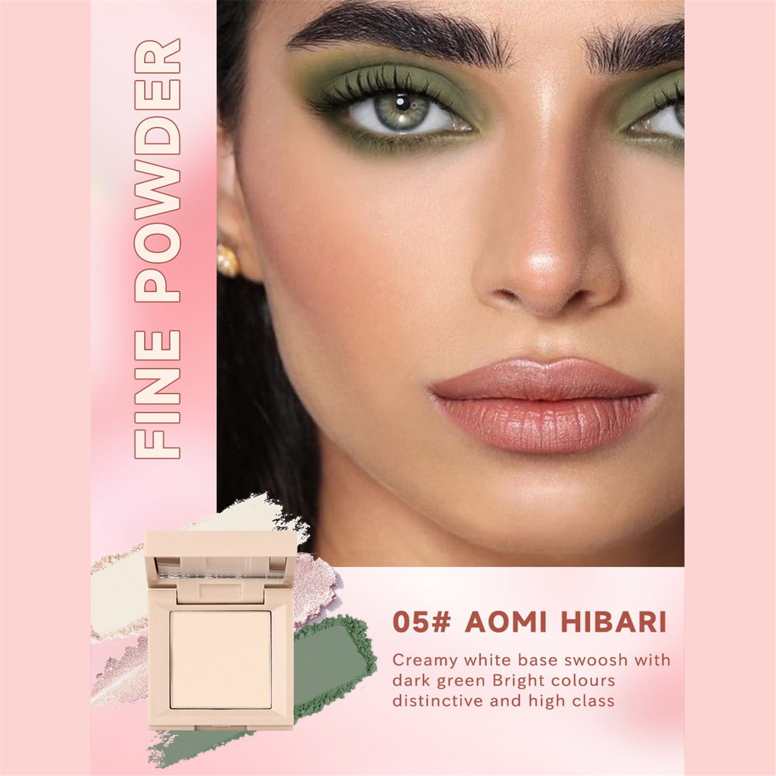 Three In One Mini Eye Shadow Box Pearlescent Polarized Nature Beginner ...