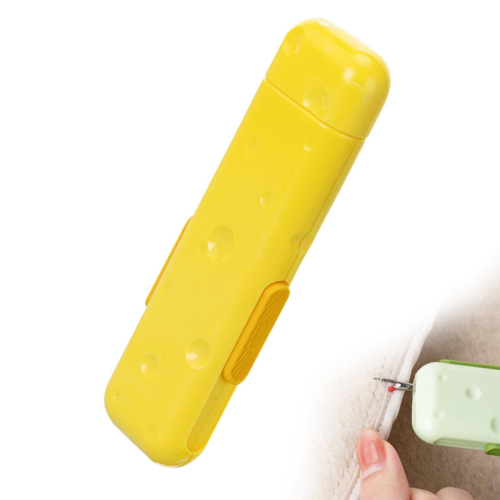 Three-In-One Needle And Thread Bottle Opener In Yellow|Needle Threader ...
