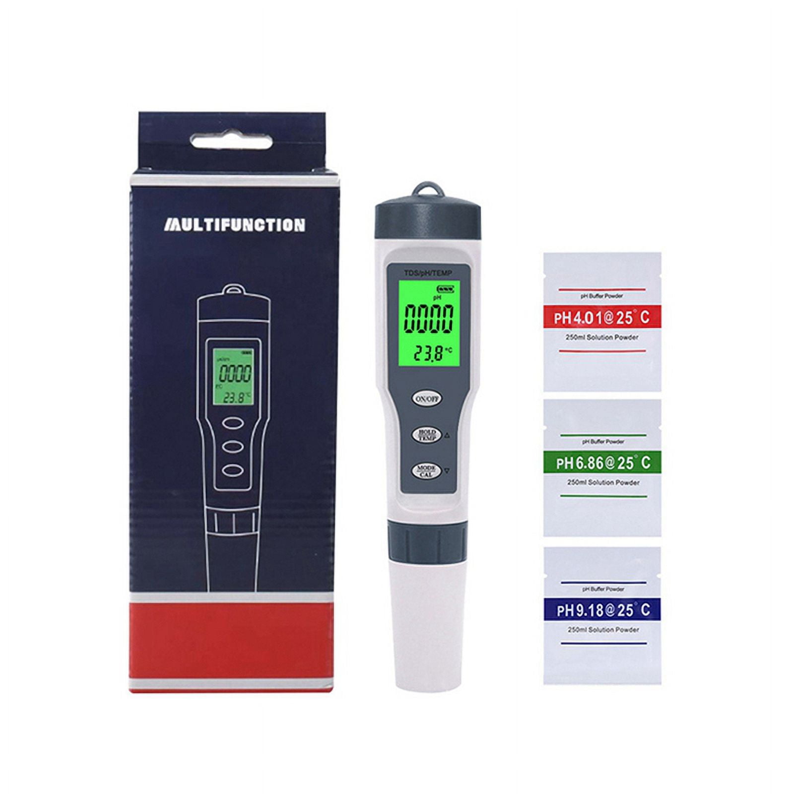 Three-In-One Ph Measuring Pen Meter Acidity Meter Tds Water Quality ...