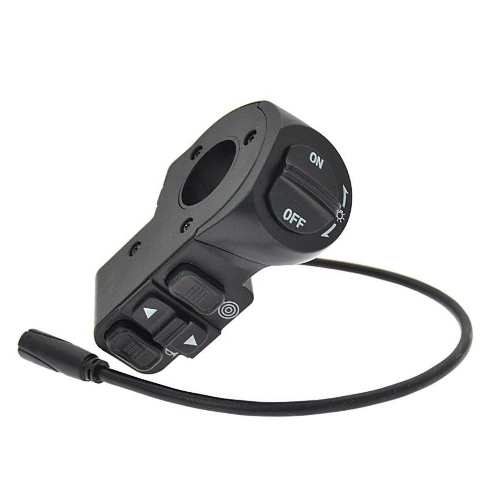 Three-In-One Switch Electric Bicycle Scooter Headlight Turn Signal Horn ...