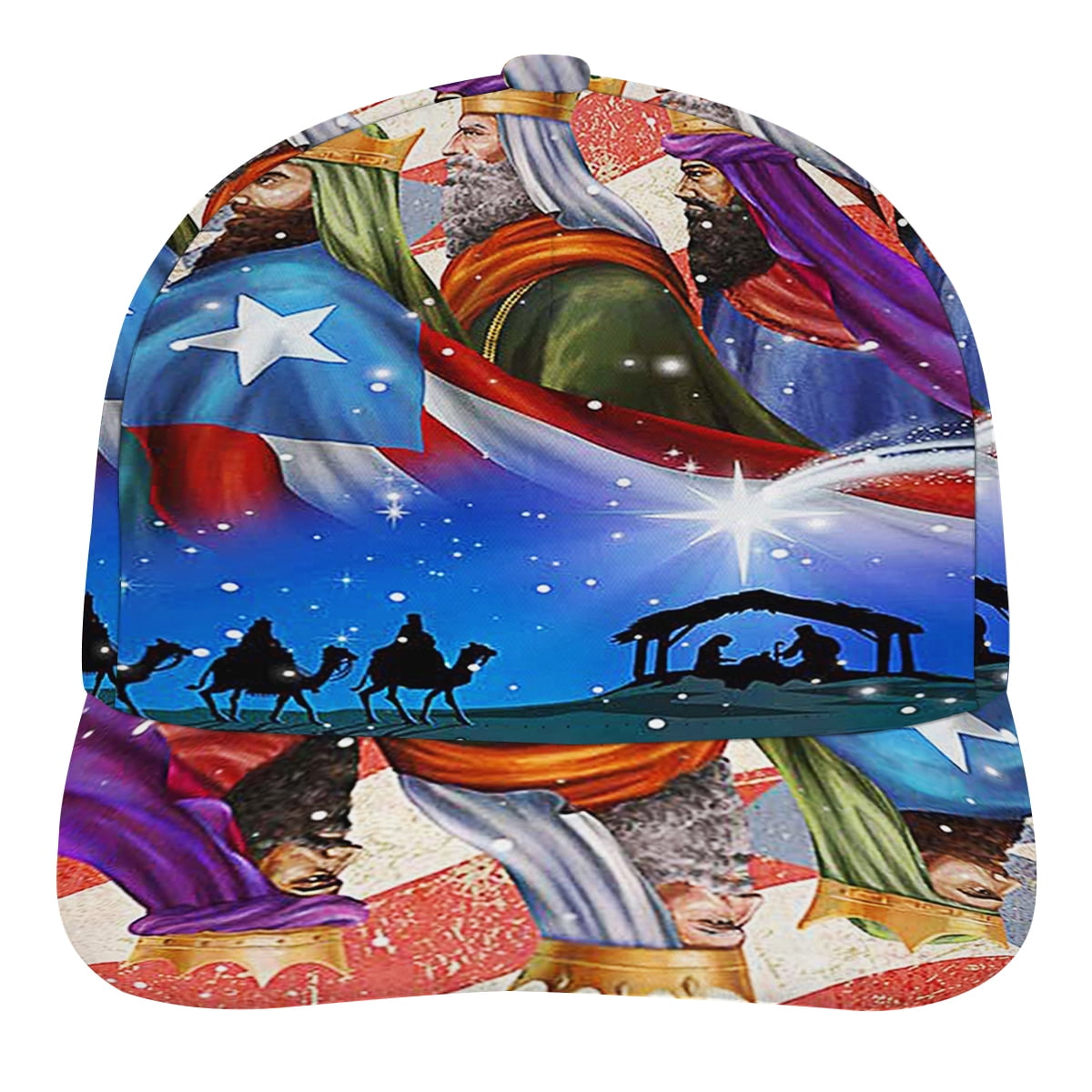 Three Kings Three Wise Men Nativity Of Jesus Puerto Rico baseball cap ...