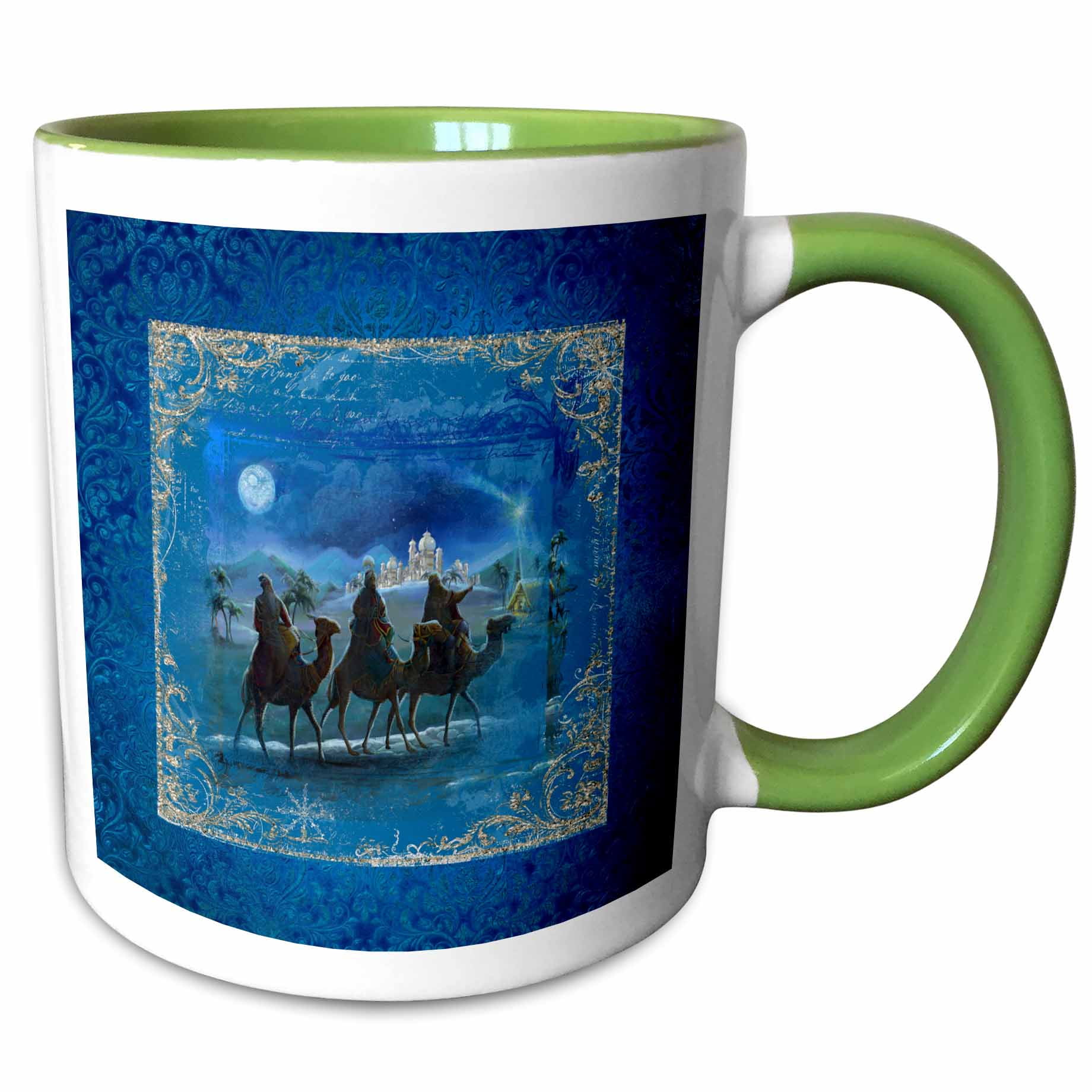 3drose, Three Kings Travel Bethlehem, Beautiful Frame, Moon in Sky ...