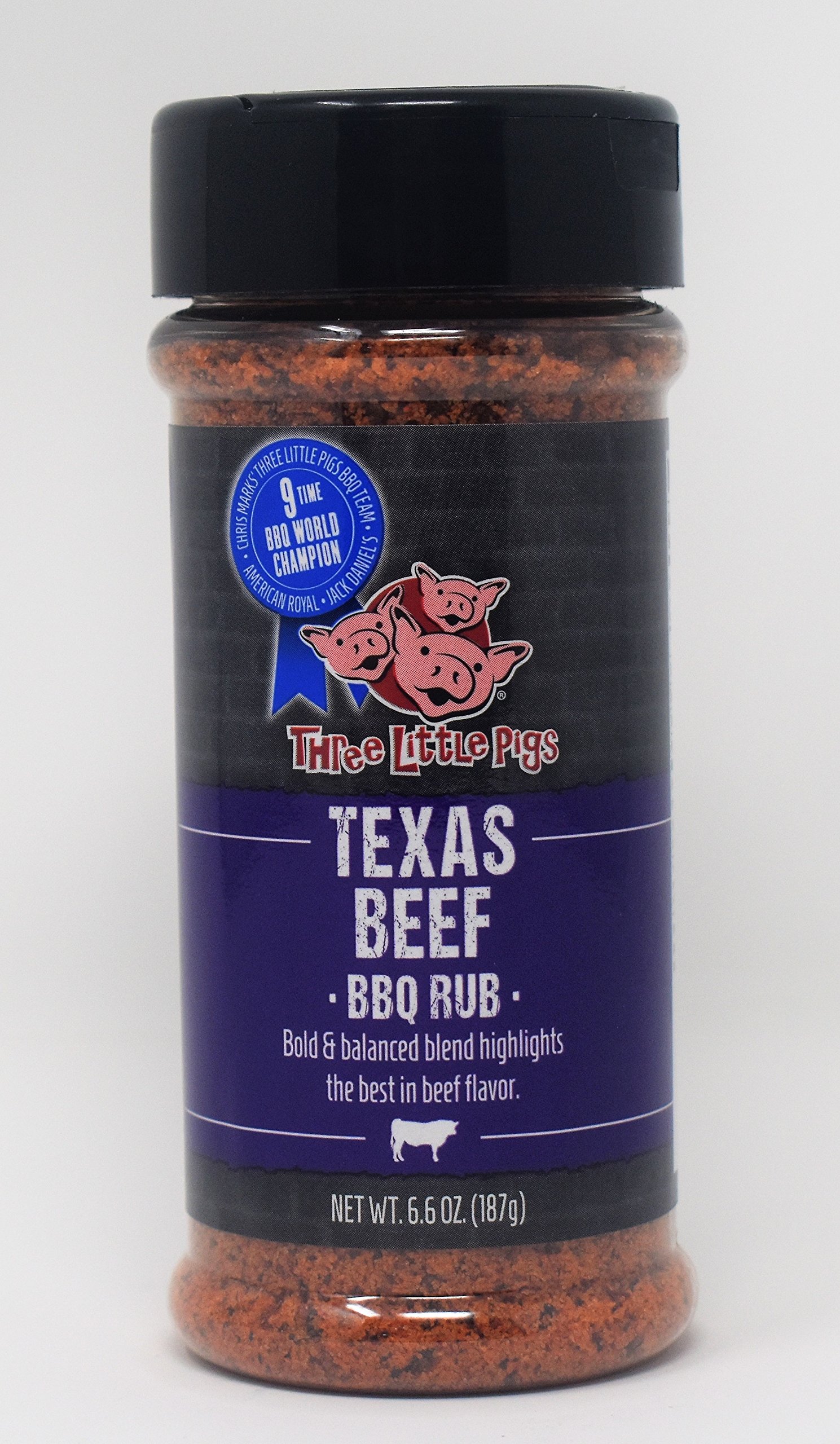 Three LIttle Pigs Texas SAF21 Beef BBQ Rub - Walmart.com