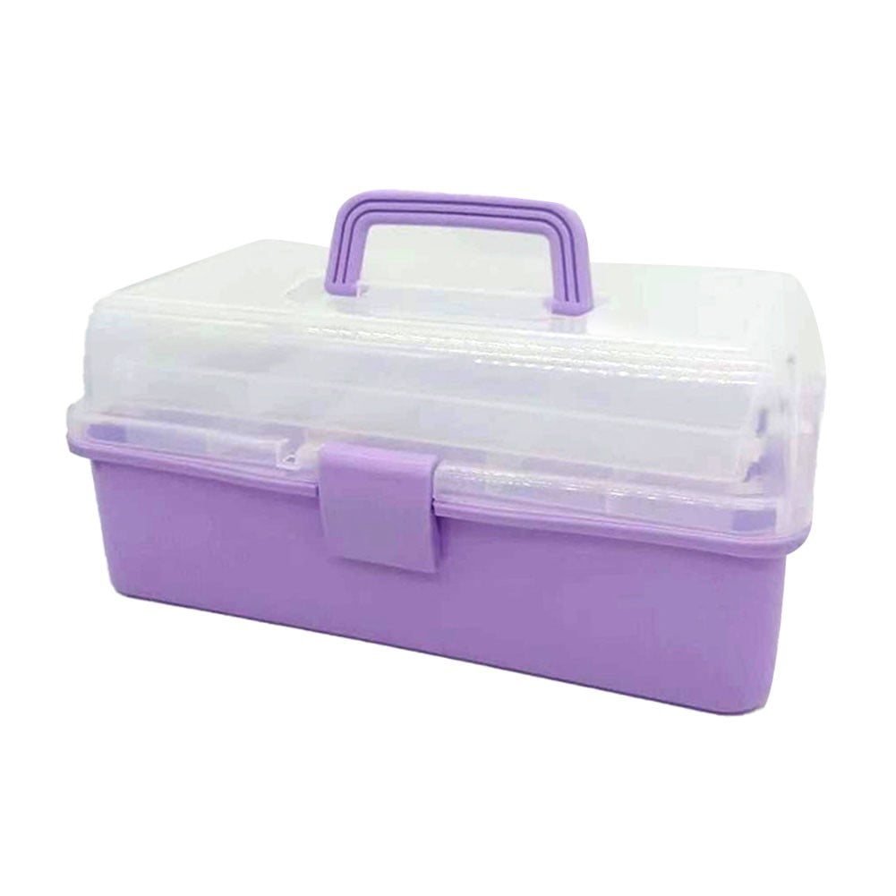 Three Layer Storage Box with Multiple Compartments and Easy Visibility ...