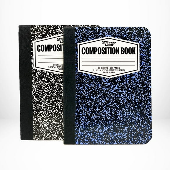 Half Composition Notebooks