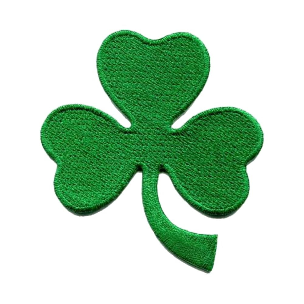 Three Leaf Clover Embroidered Sew/Iron-on Patch - Walmart.com