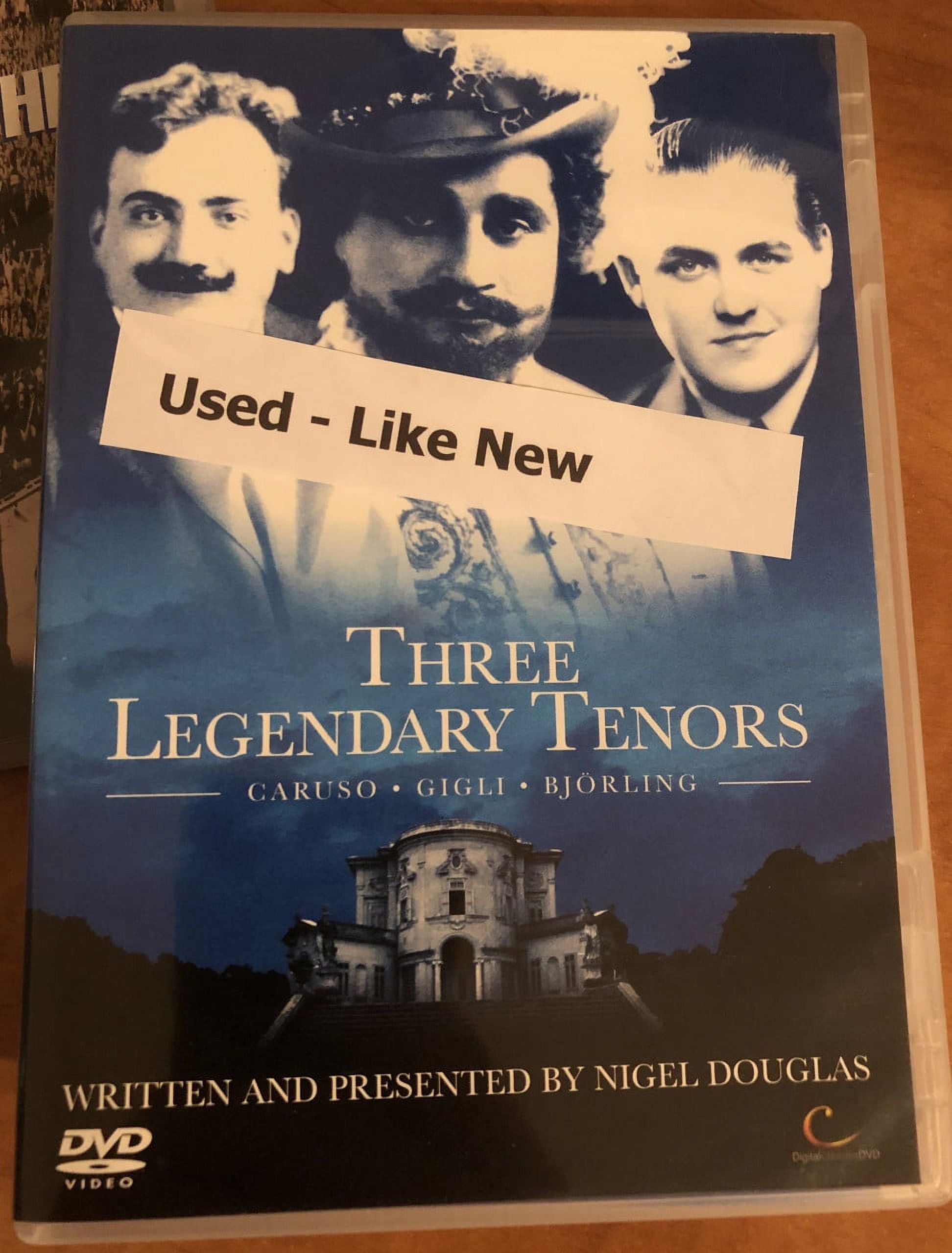 Three Legendary Tenors / CARUSO GIGLI BJÖRLING / WRITTEN AND PRESENTED ...