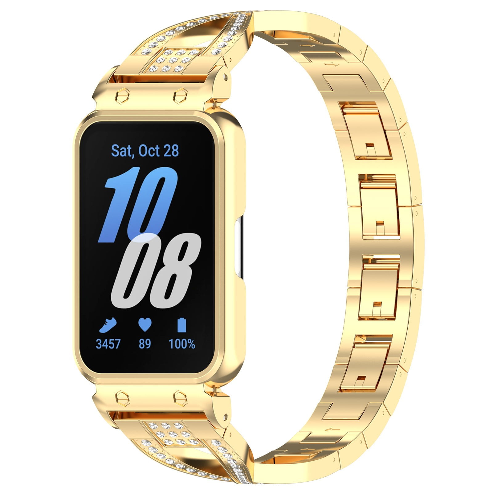 Three Link Bracelet Compatible With Smartwatch Comfortable And Style ...