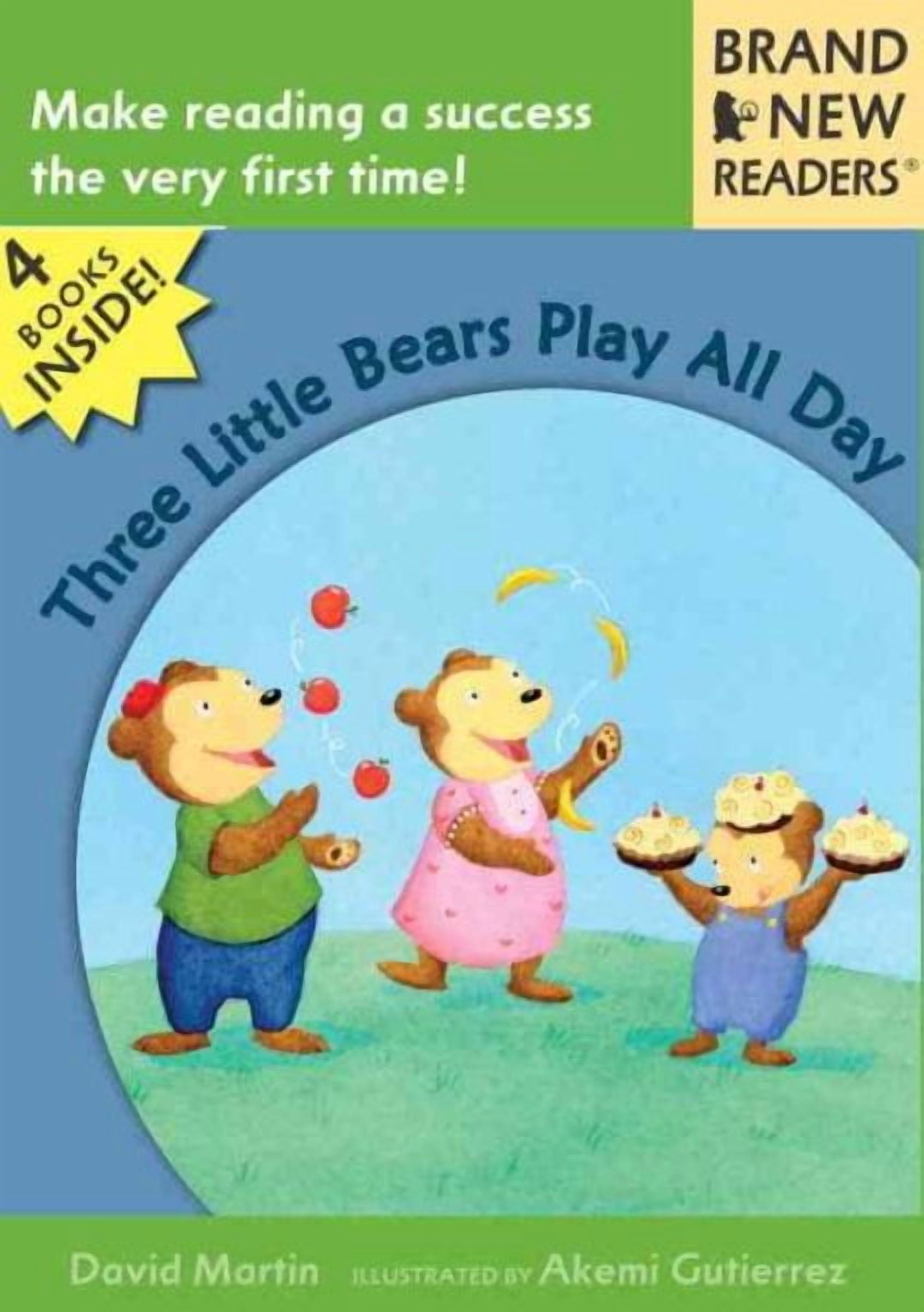 Three Little Bears Play All Day: Brand New Readers - Walmart.com