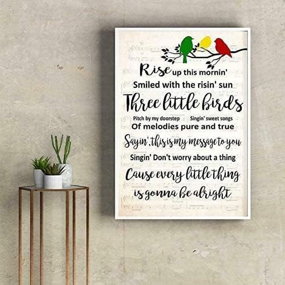 Three Little Birds Diamond Painting Kits For Adults Round Full Drill ...