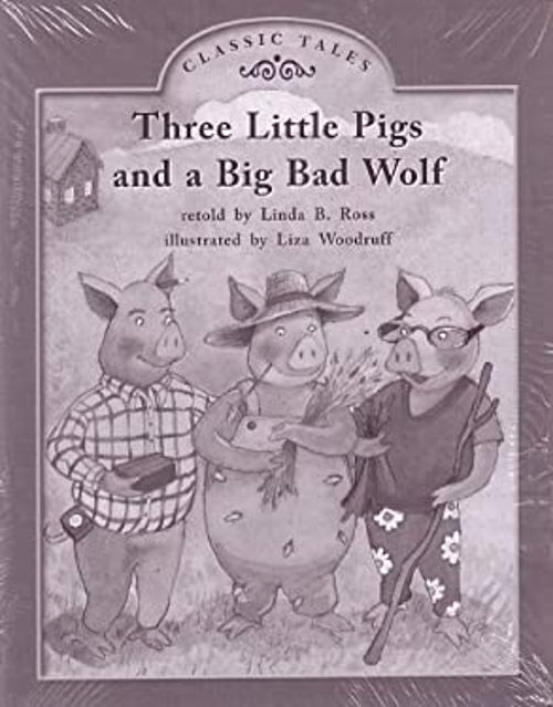Pre-Owned Three Little Pigs and a Big Bad Wolf; Classic Tales: Leveled ...