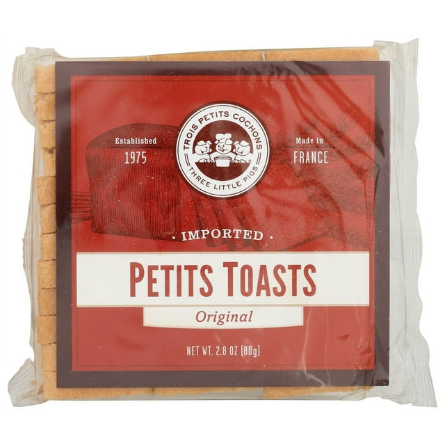 Three Little Pigs French Toasty Petits Toasts, 2.75oz, Imported ...