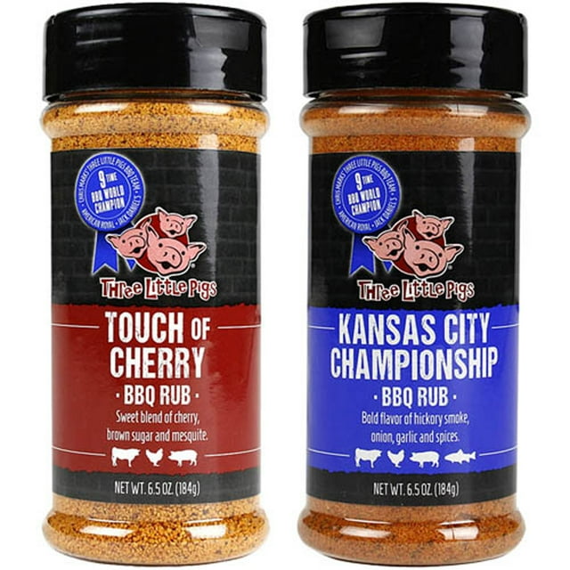 Three Little Pigs Kansas City Championship Rub & Kansas City Touch of ...